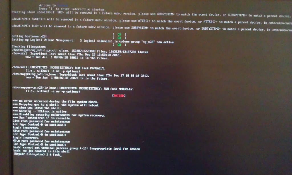 CMOS battery failure can bring linux to a crash. - Without > Border